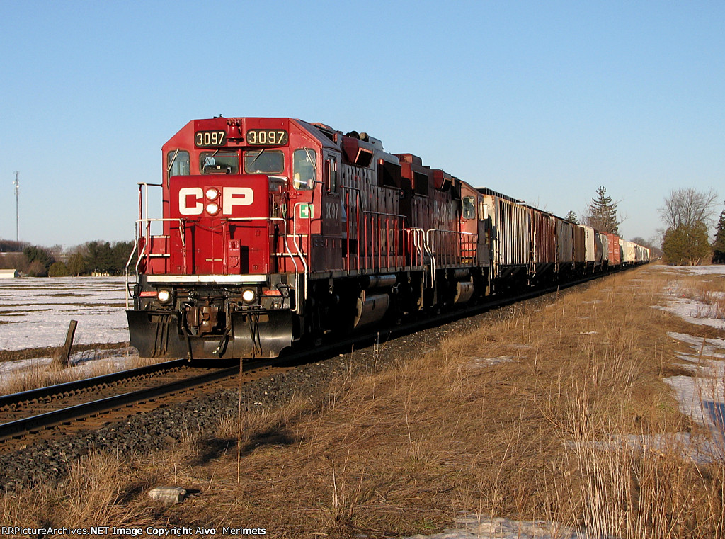 CP 525 aka "Ham Turn" at Mile 101 Galt Sub.